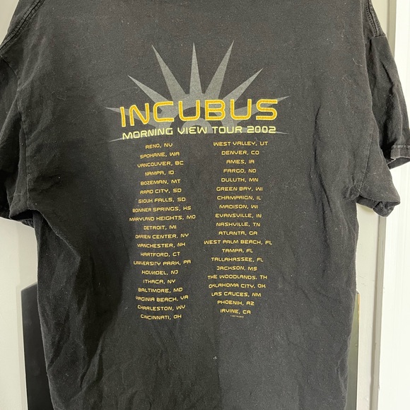 Shirts | Vintage Incubus Tour Tshirt 202 Morning View Tour | Poshmark